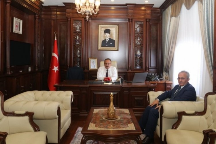 Yeni İl Milli Eğitim Müdürü nden Bursa Valisi Canbolat a ziyaret Bursa Haberleri Bölge