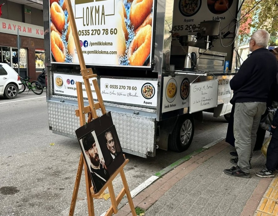 Bursa'da Ülkü Ocakları'ndan Atatürk ve silah arkadaşlarına anlamlı anma ...