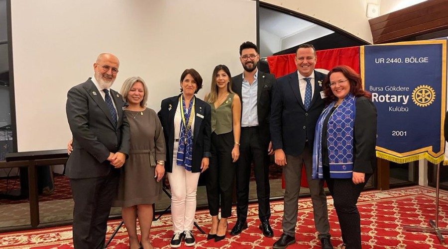 Bursa Gökdere Rotary Kulübü'ne 2 yeni üye - Bursa Haberleri - Bölge ...