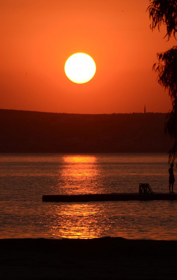 Akbük'te gün batımı güzelliği - Güncel Haberler - Bursadabugun.com