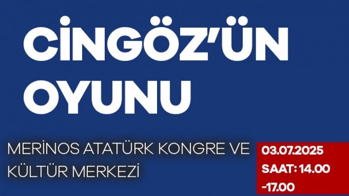 Cingöz'ün Oyunu - Bursa Etkinlikleri - Bursadabugun.com