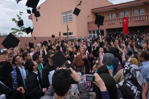 İbrahim Orhan MYO'da mezuniyet coşkusu - Eğitim Haberleri ...