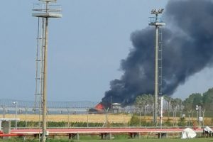 Botaş terminalinde restoran yangını - Güncel Haberler - Bursadabugun.com