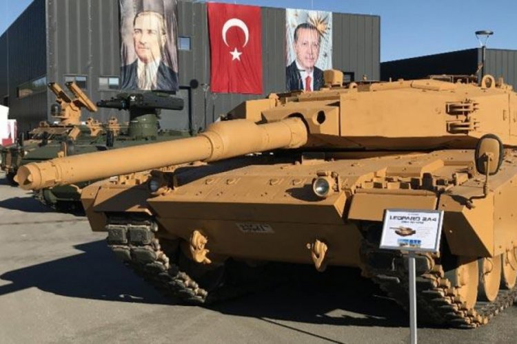 Leopard 2A4 tankları yeni zırhlarıyla seviye atlıyor! - Güncel Haberler ... Leopard 2A4 tankları yeni zırhlarıyla seviye atlıyor! - Güncel Haberler ...