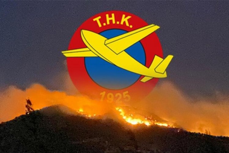 THK: 20 hava aracı ülkemizin her bölgesindeki yangınlara müdahalede ...