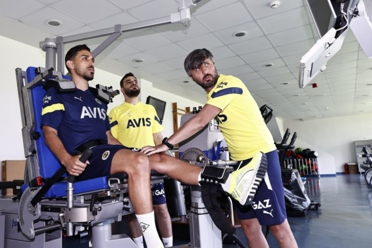Fenerbahçe'de futbolculara izokinetik ve groin bar testleri uygulandı ...