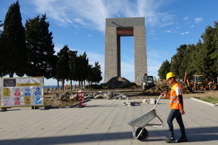 Çanakkale'de Şehitler Abidesi, Cumhuriyetin 100'üncü yılına ...