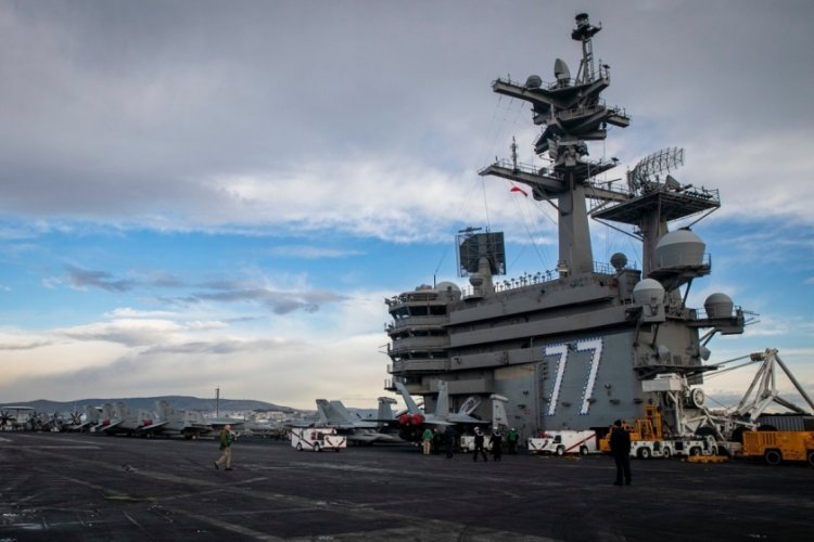 Türkiye'yi karıştıran ABD yardım gemisi: USS George HW Bush - Güncel ...