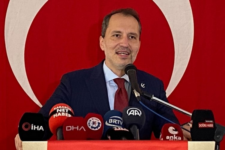 Yeniden Refah Partisi Genel Başkanı Erbakan'dan faiz açıklaması ... Yeniden Refah Partisi Genel Başkanı Erbakan'dan faiz açıklaması ...