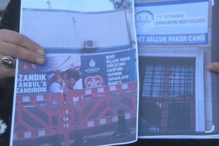 Şehit Annesinden İmamoğluna Benim çocuğum Reklam Malzemesi Değil