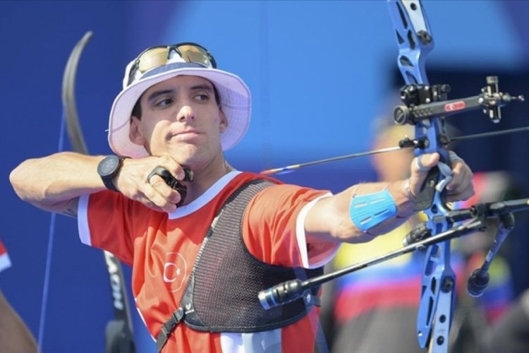 Milli okçu Ulaş Berkim Tümer, Paris Olimpiyatları'nda son 16 turunda ... Milli okçu Ulaş Berkim Tümer, Paris Olimpiyatları'nda son 16 turunda ...