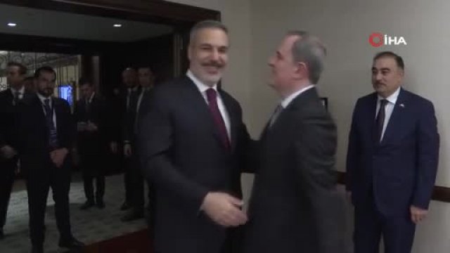 Bakan Fidan, Bayramov ve Hacıyev ile görüştü - Bursadabugun.com Bakan Fidan, Bayramov ve Hacıyev ile görüştü - Bursadabugun.com
